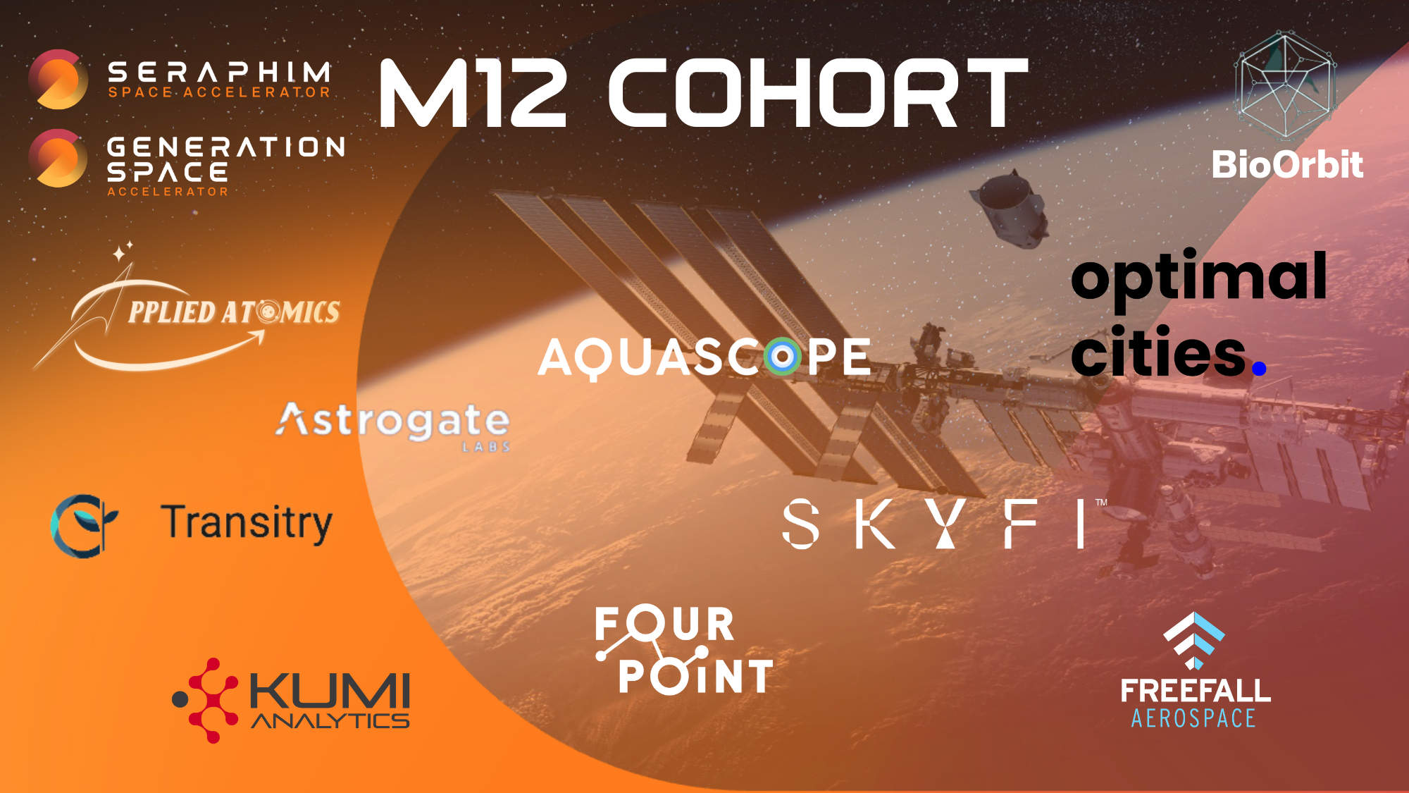 Seraphim Space/Generation Space (USA) Accelerator launches Mission 12 ...